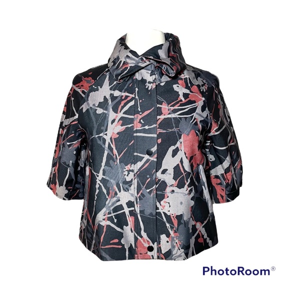 Samuel Dong | Jackets & Coats | Samuel Dong Stylish Splash Print 34 ...